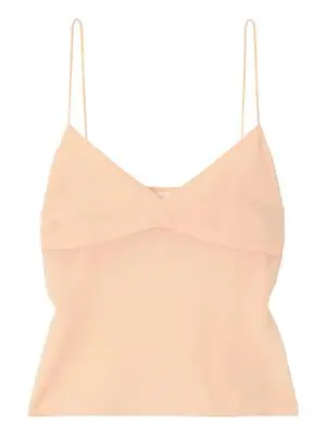Ulla Johnson Demi Silk-chiffon Camisole - Orange