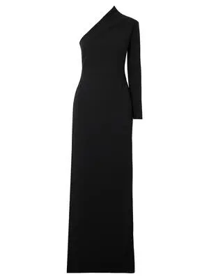 Solace London Joana One-sleeve Gown - Black