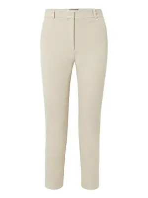 JOSEPH Eliston Gabardine Tapered Pants - Neutrals