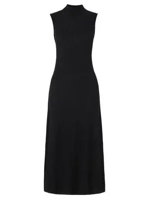 JOSEPH Wool And Silk-blend Maxi Dress - Black