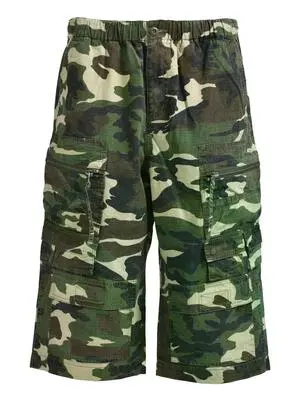 BREATH BREATH Camouflage-print Shorts