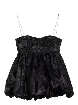 Cecilie Bahnsen Anette Bustier Top - Black