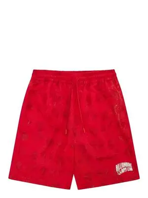 BILLIONAIRE BOYS CLUB Logo-print Shorts - Red