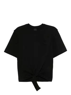 Pinko Tied T-shirt - Black