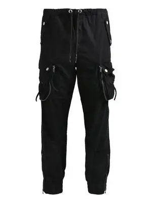 BREATH Cotton Cargo Trousers - Black
