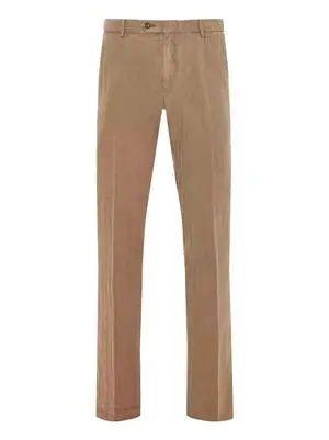 PT TORINO Elasticated-waist Trousers - Brown