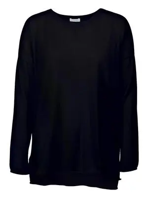 ALLUDE Round-neck Jumper - Blue