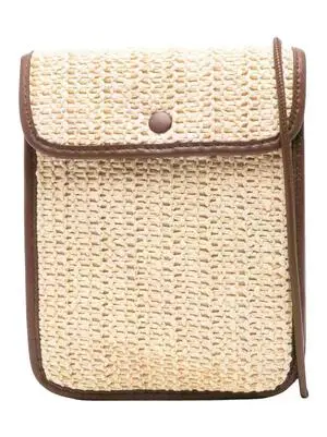Hereu Terra Woven Cross Body Bag - Neutrals