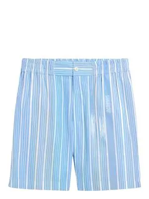 Jacquemus Striped Shorts - Blue