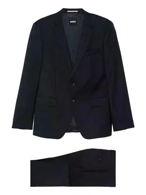 BOSS Virgin Wool Suit - Blue