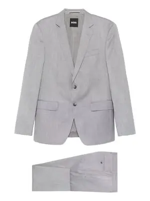 BOSS Virgin Wool Suit - Grey