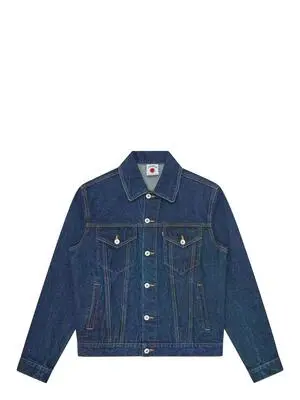 ICECREAM Logo Print Denim Jacket - Blue