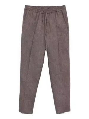 BRIGLIA 1949 Wimbledons Trousers - Brown