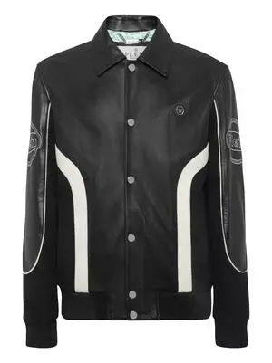 Philipp Plein Coster Bomber Jacket - Black