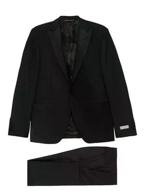 Canali Wool Suit - Black