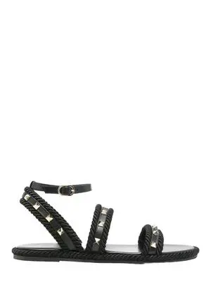 Valentino Garavani Rockstud Sandals - Black