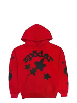 SP5DER Beluga Hoodie - Red