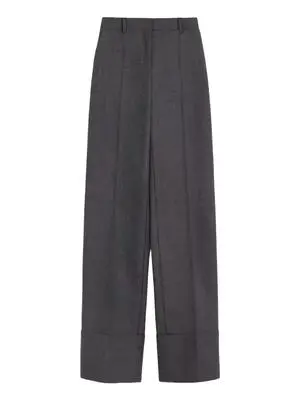 Valentino Garavani Belt-loops Trousers - Grey