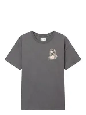 MUSIUM DIV. Logo-print T-shirt - Grey