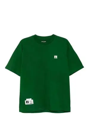 Izzue Logo-embroidered T-shirt - Green
