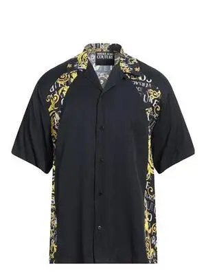 Versace Shirt Size Viscose - Black
