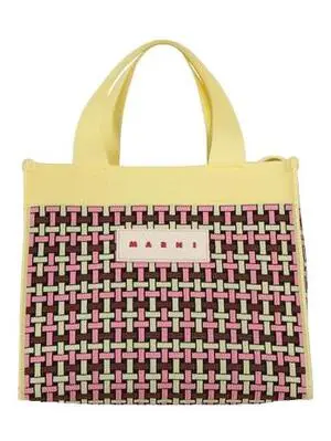 Marni Handbag In Polyester, Metal, Zinc, Aluminum, And Copper - Yellow