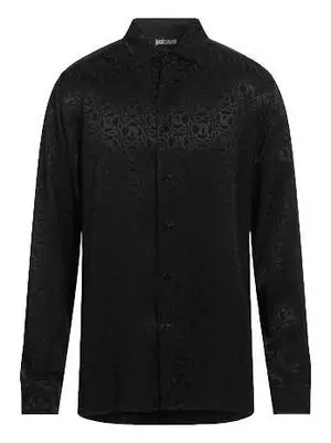 Just Cavalli Shirt Size Viscose - Black