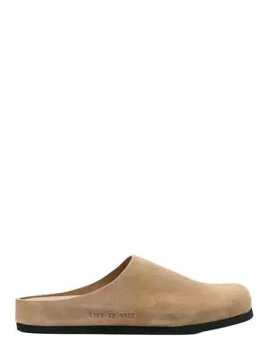 COMMON PROJECTS Suede Mules - Brown