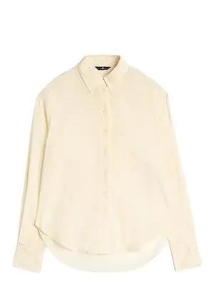 7 For All Mankind Oversize Button-down Shirt - Neutral