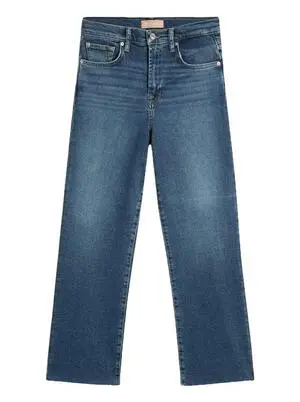 7 For All Mankind Luxe Vintage Cropped Alexa - Blue