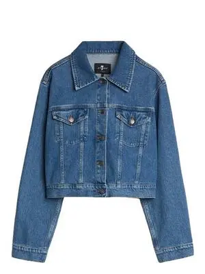 7 For All Mankind Nellie Jacket - Denim