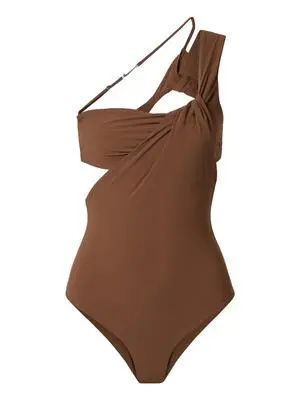 Nike Jacquemus One-shoulder Bodysuit - Brown