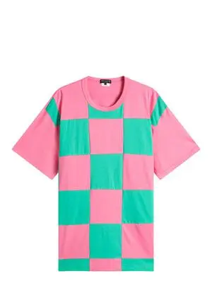 Comme Des Garçons Checkerboard T-shirt - Pink