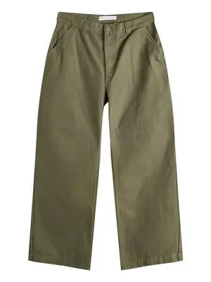POLAR SKATE CO. 44! Canvas Pants - Grey Green
