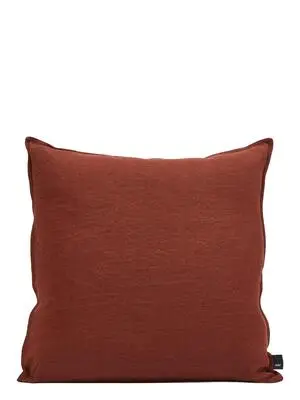 HAY Linen Cushion 50x50cm - Iron Red