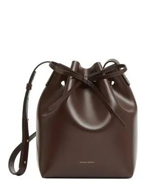MANSUR GAVRIEL Mini Bucket Bag - Chocolate/warm Grey