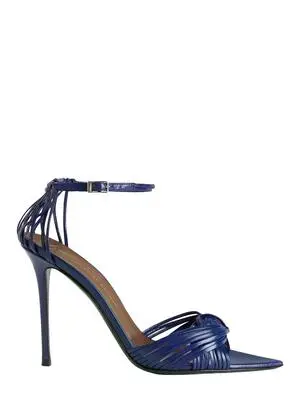 GIUSEPPE ZANOTTI 105mm Intriigo Knot Sandals - Blue
