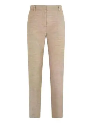 Liu Jo High-rise Tailored Trousers - Neutrals