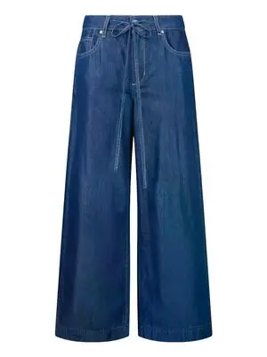 LIU JO LIU JO Tie-Waist Flared Jeans