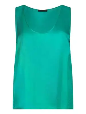 Liu Jo Scoop-neck Sleeveless Top - Blue