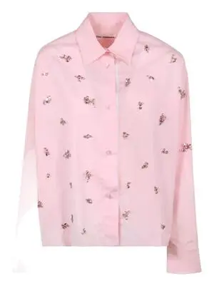 DES_PHEMMES Cotton Shirt - Pink