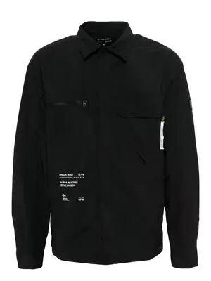 Izzue Utility Shirt Jacket - Black