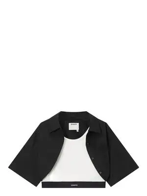 MUSIUM DIV. Layered Top - Black
