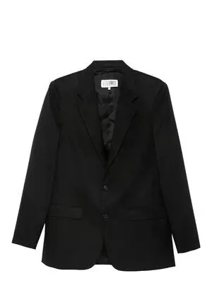 MAISON MARGIELA Single-breasted Blazer - Black