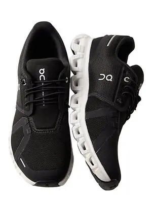 On Cloud 6" Low-top Lace-up Sneakers - Black