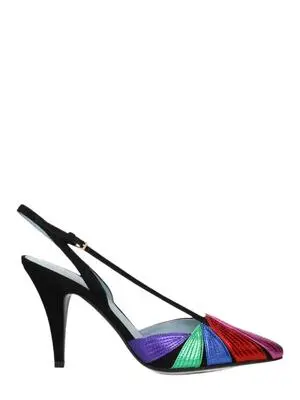 Valentino Garavani Foliefoliage Slingback Pumps - Pink