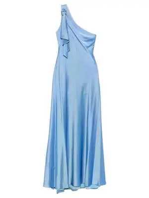 Ralph Lauren One-shoulder Maxi Dress - Blue