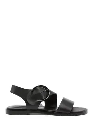 Clergerie Ilona Flat Sandals - Black