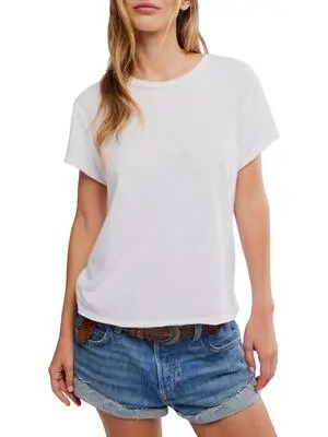 Free People Free People Nova T-shirt Ivory