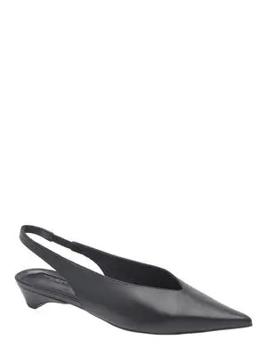 TONY BIANCO Esmae Slingback Pump - Black Nappa